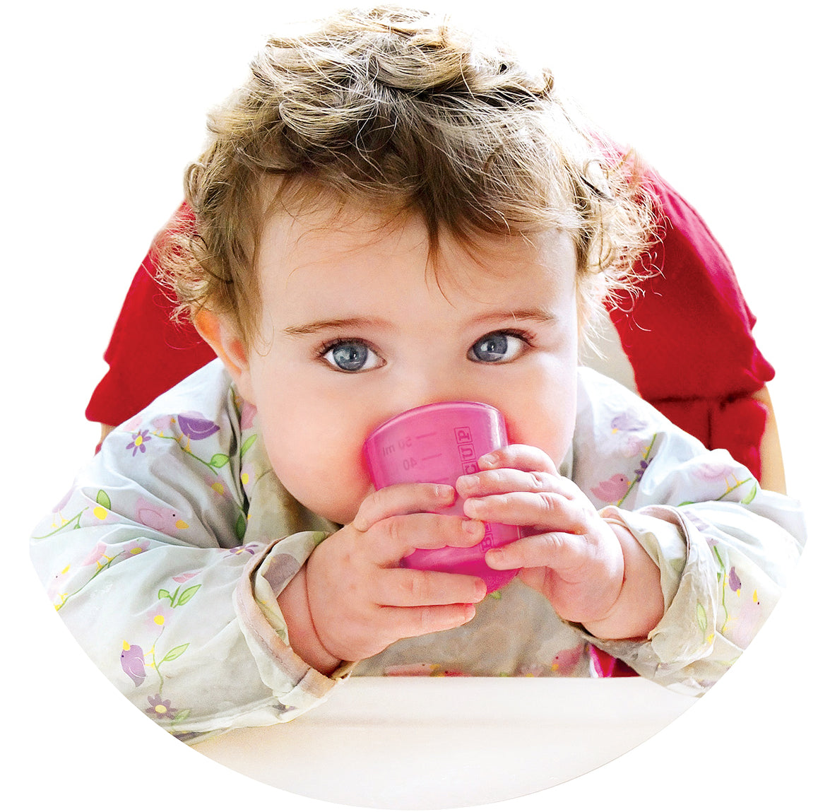 Babycup Sippeco First Cups are one of Baby Magazine's 'Weaning Essenti